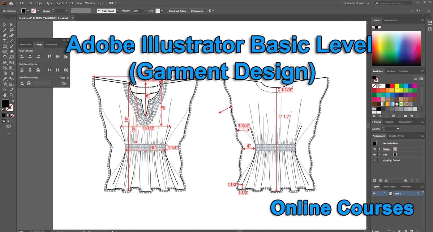 Adobe Illustrator Basic Level – New Technologies Information Institute